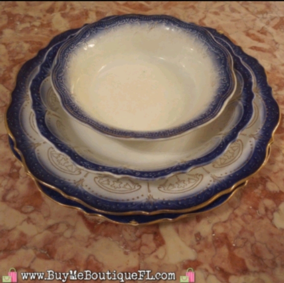 Imperial Porcelain | Dining | Antique Imperial China Et Al Flow Blue ...